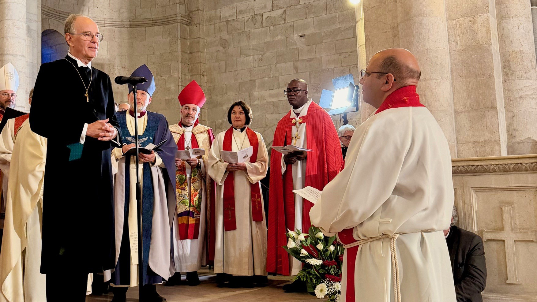 Imad Mousa Haddad als Bischof der evangelisch-lutherischen Kirche in ...